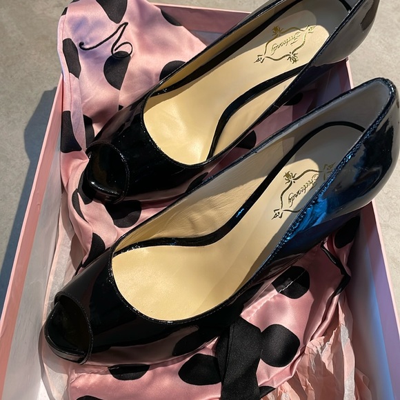 Foot Candy | Shoes | Hot Patent Leather Foot Candy Peep Toe Heels ...